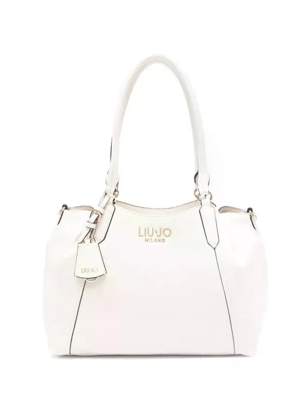 Liu Jo Tote Bag With Logo Detail - Neutrals