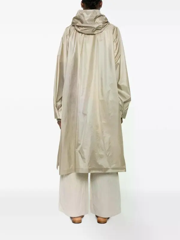 Sofie D'hoore Hooded Rain Coat - Neutrals