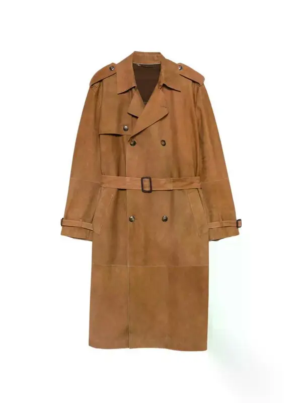 Canali Belted Double-breasted Jacket