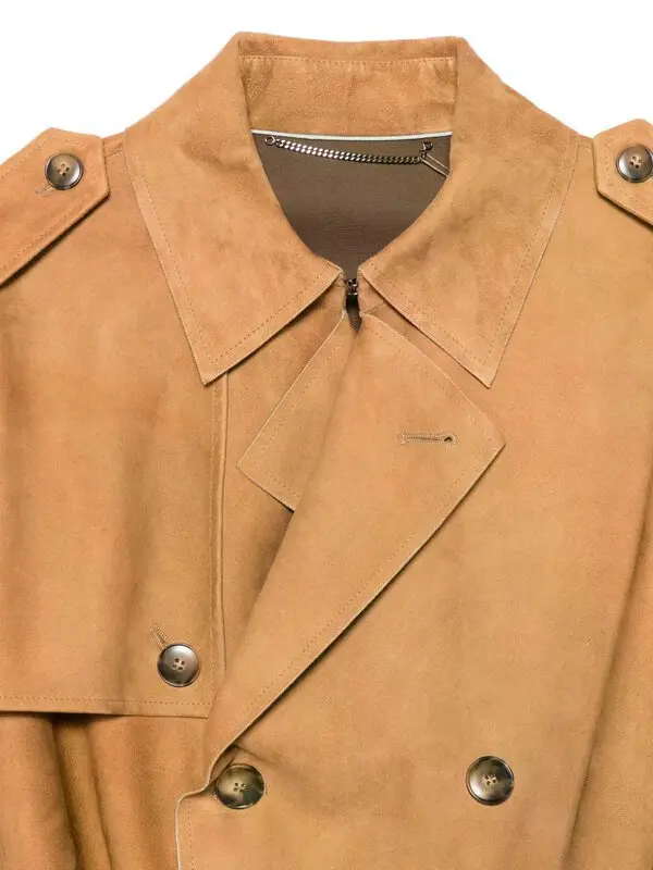 Canali Belted Double-breasted Jacket