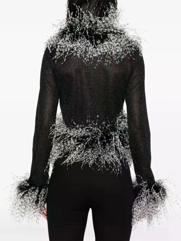 Oseree Lumiere Plumage Top