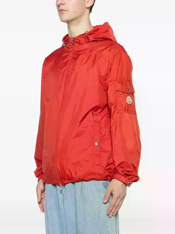 Moncler Etiache Hooded Jacket - Red