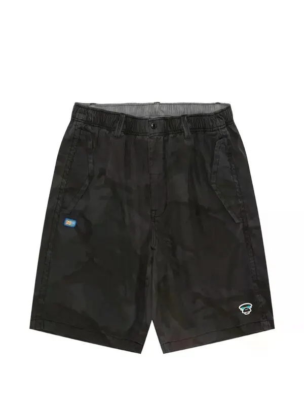 AAPE BY *A BATHING APE Camouflage Logo-patch Shorts