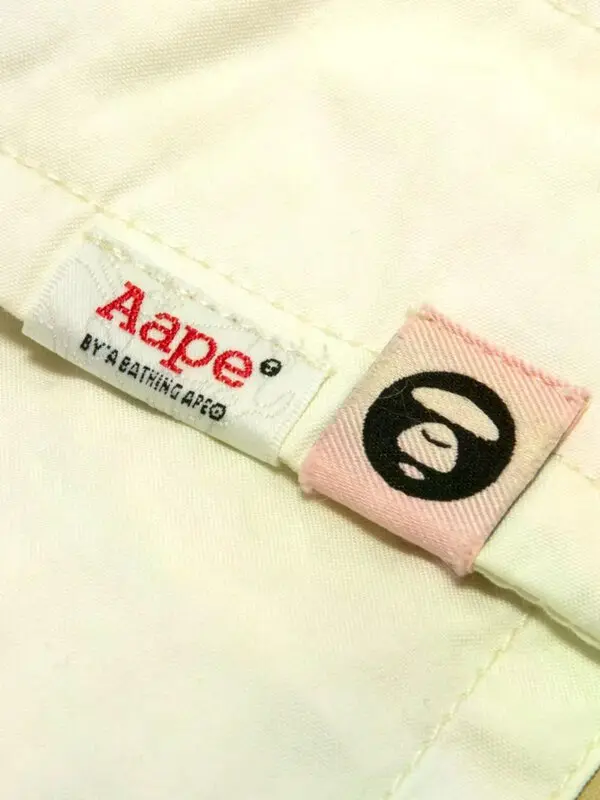 AAPE BY *A BATHING APE Logo-appliqué Shorts