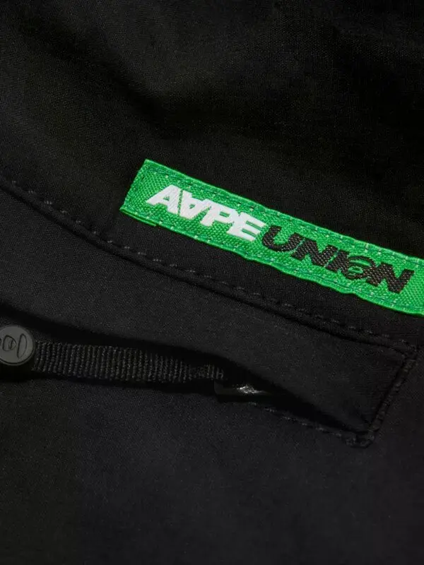 AAPE BY *A BATHING APE Cargo Logo Shorts - Black