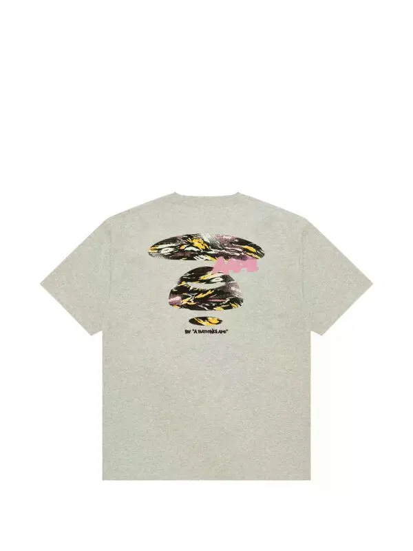 AAPE BY *A BATHING APE Printed T-shirt - Grey