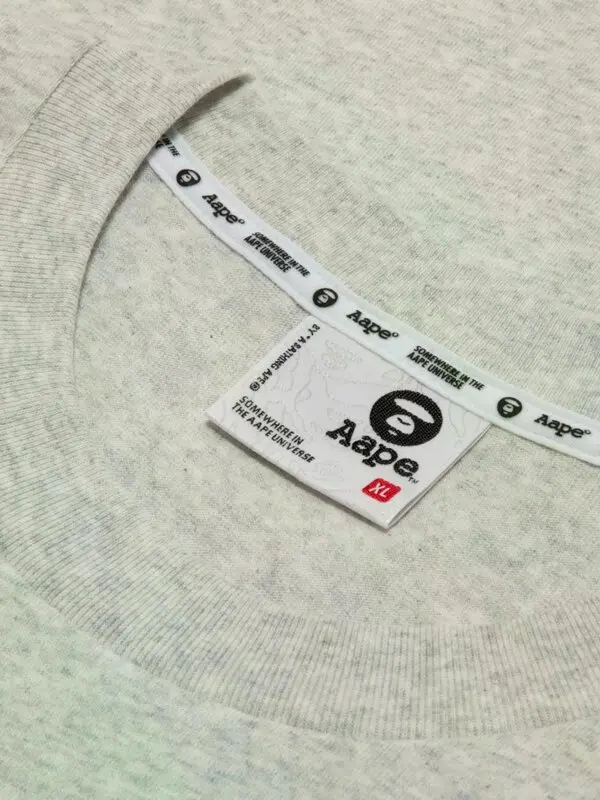AAPE BY *A BATHING APE Printed T-shirt - Grey