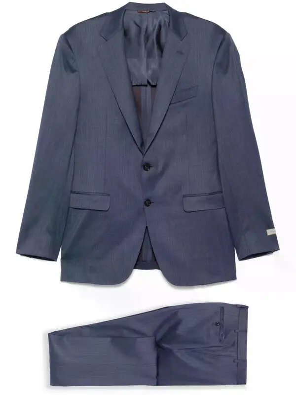 Canali Herringbone Suit