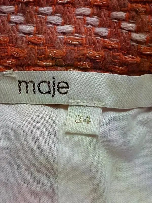 Maje Button-front A-line Mini Skirt