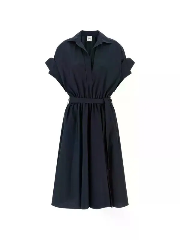 NUDE Elasticated Waist Midi Shirt Dress