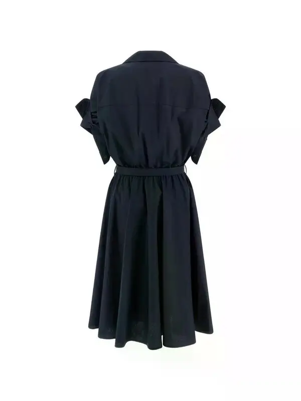 NUDE Elasticated Waist Midi Shirt Dress