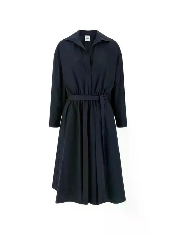 NUDE Elasticated Waist Midi Shirt Dress