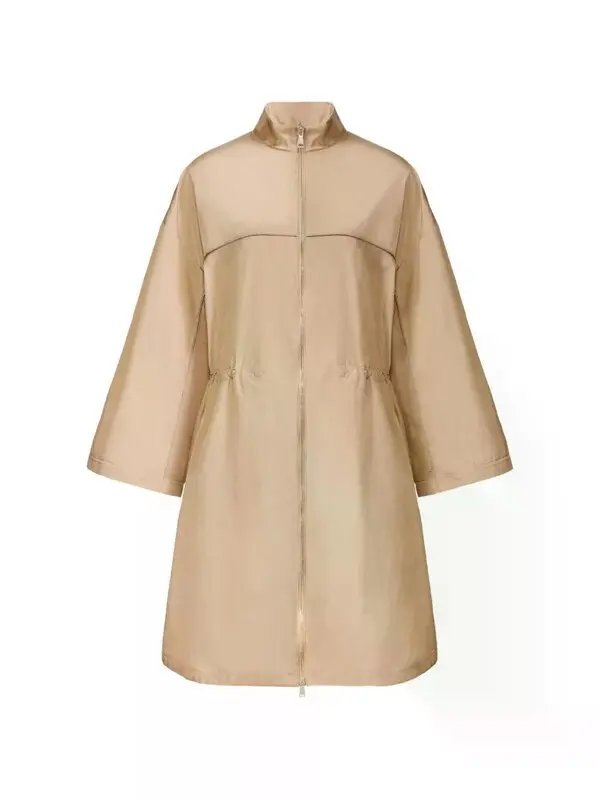 Fabiana Filippi Flared Zip Coat