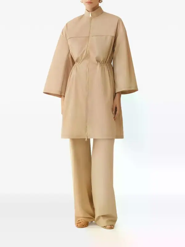 Fabiana Filippi Flared Zip Coat