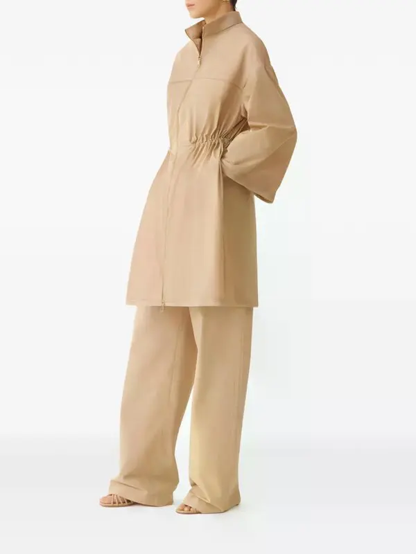Fabiana Filippi Flared Zip Coat