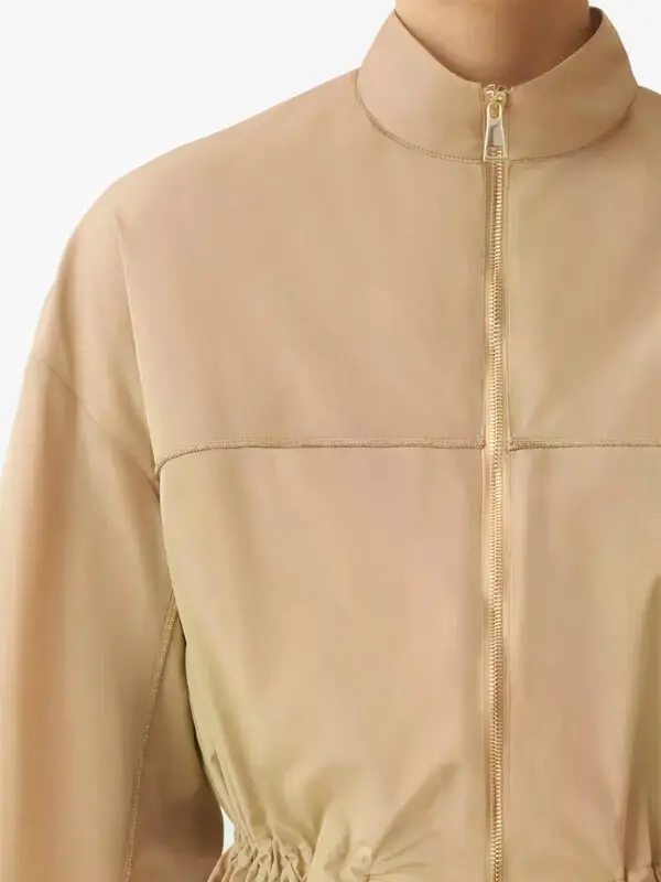 Fabiana Filippi Flared Zip Coat