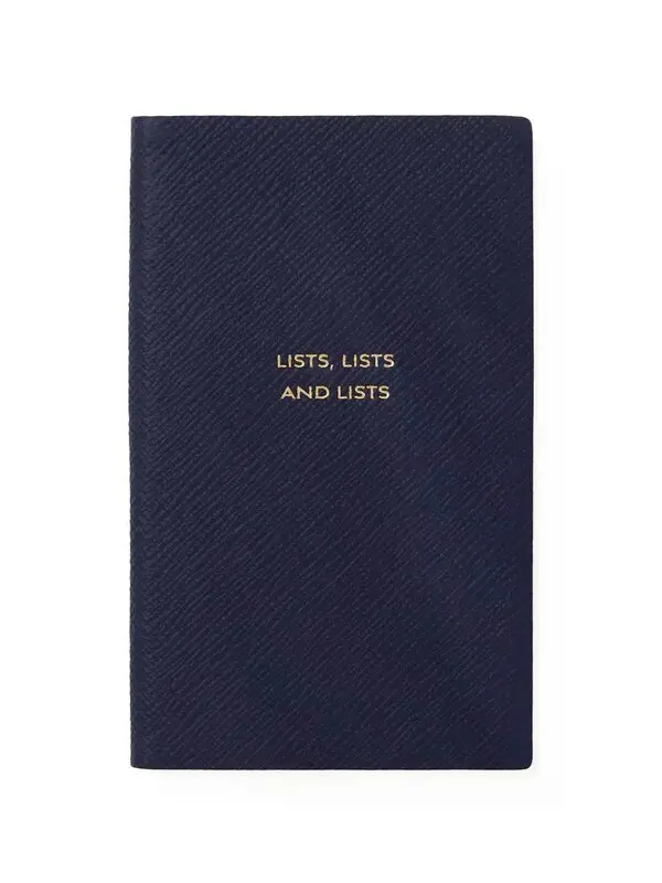 Smythson Panama Notebook - Blue