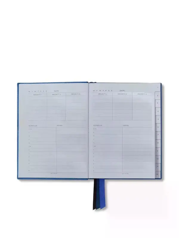 Smythson Soho Planner - Blue