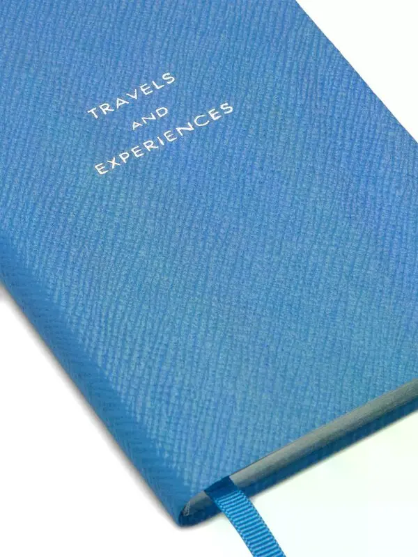 Smythson Panama Notebook - Blue