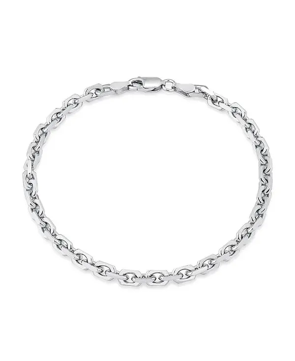 ORADINA Sterling Captain Link Bracelet - Silver