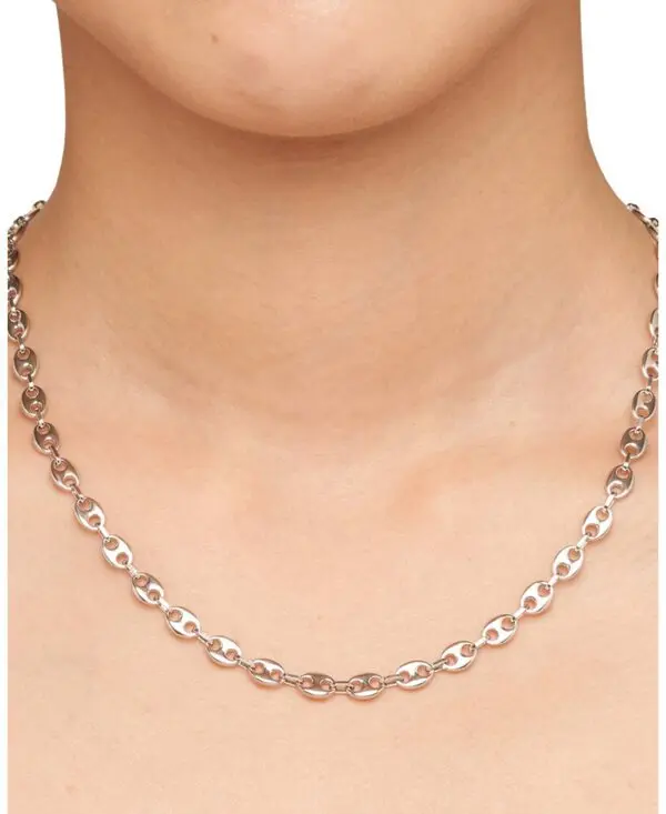 ORADINA Sterling Mariner Link Necklace
