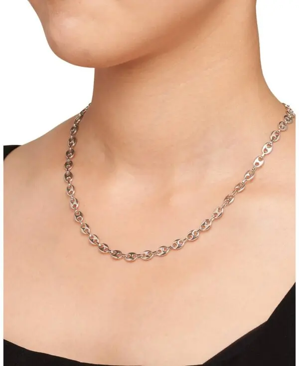 ORADINA Sterling Mariner Link Necklace
