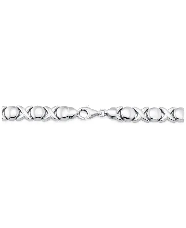 ORADINA Sterling Hugs And Kisses Bracelet