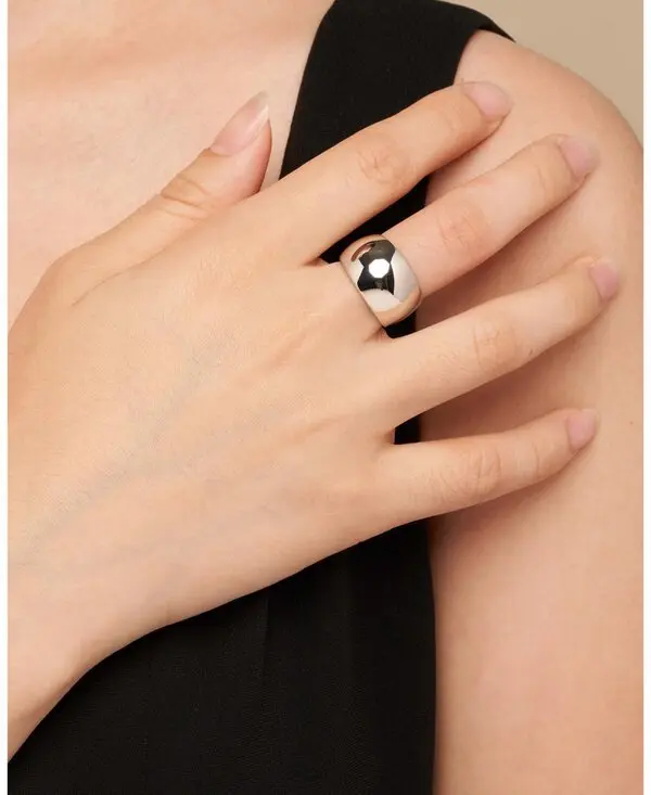 ORADINA Sterling Mirage Band Ring - Silver