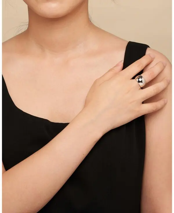 ORADINA Sterling Mirage Band Ring - Silver