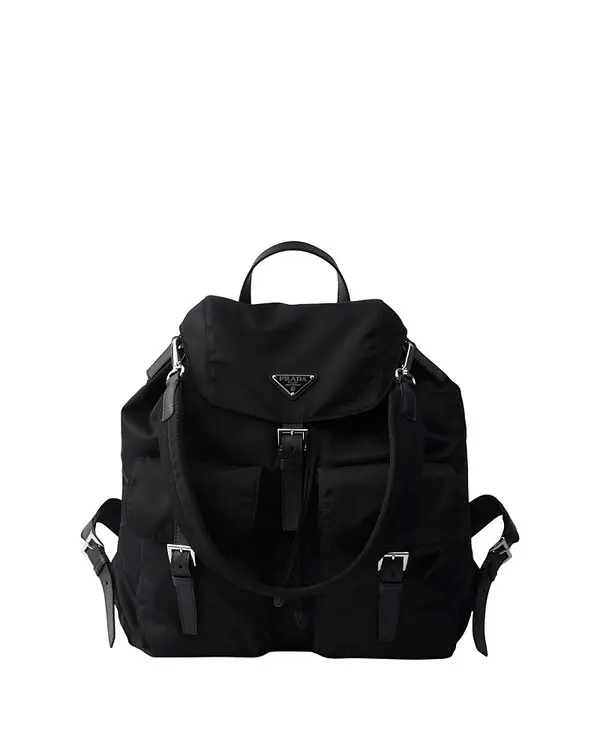 Prada Re-nylon Backpack - Black