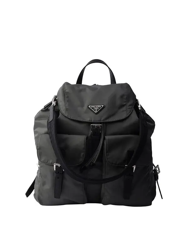 Prada Re-nylon Backpack - Grey