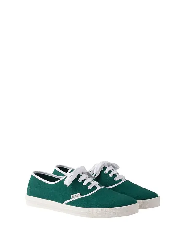 Prada Cotton Sneakers - Green