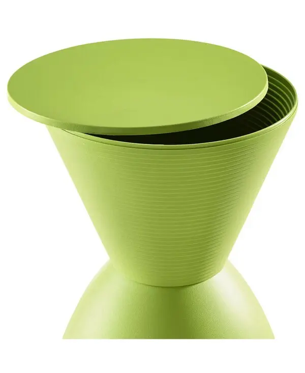 MODWAY Haste Backless Stool - Green
