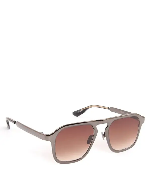 Krewe Zander 52mm Sunglasses - Black Tea