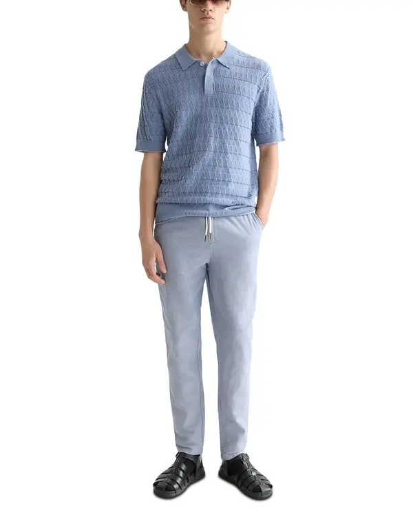 Scotch & Soda Warren Cotton Linen Jogger Pants - Infinity