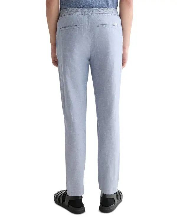 Scotch & Soda Warren Cotton Linen Jogger Pants - Infinity