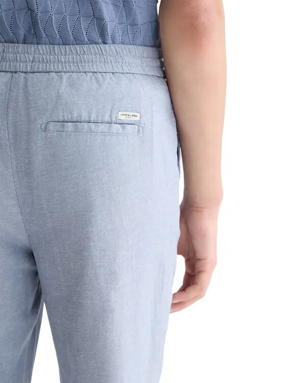 Scotch & Soda Warren Cotton Linen Jogger Pants - Infinity