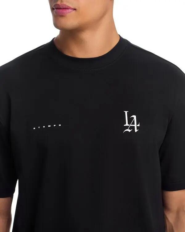 STAMPD La Monogram Logo T-shirt