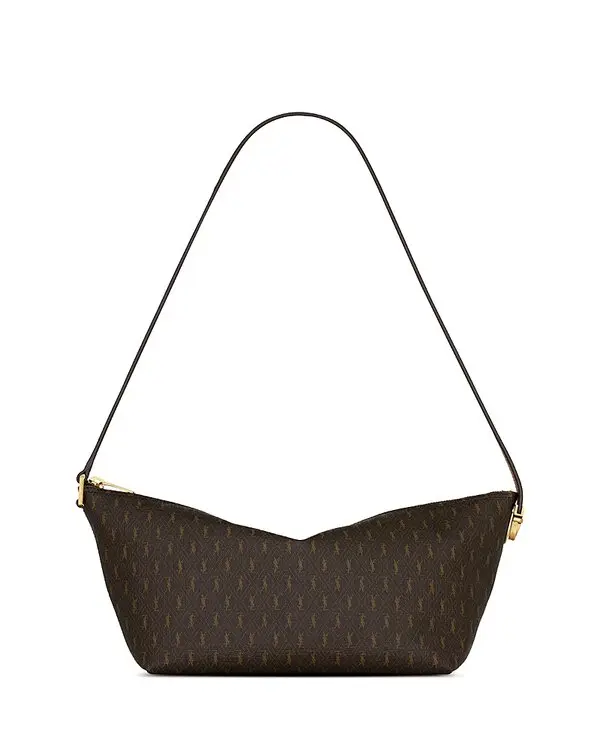 Saint Laurent Le Monogramme Cross Body Bag - Chestnut
