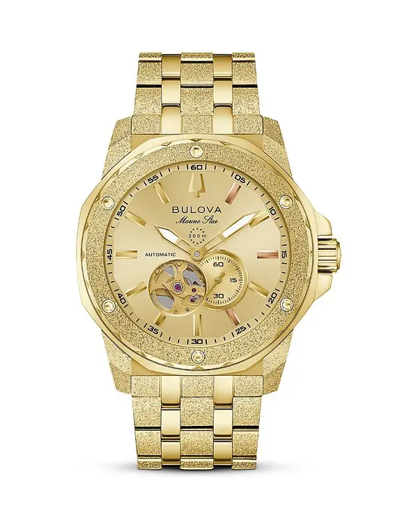 Bulova Performance Series A Marc Anthony Watch - Gold/white