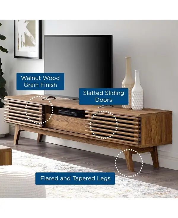 MODWAY Render 70 Tv Stand - Walnut