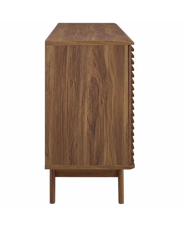 MODWAY Render 63 Sideboard Buffet Table Or Tv Stand - Walnut