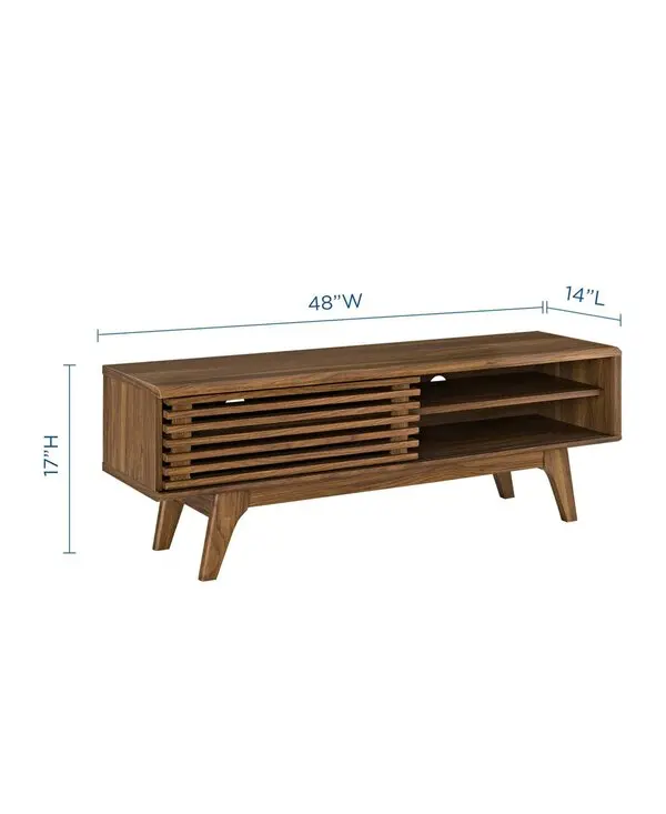 MODWAY Render 48a Tv Stand - Walnut