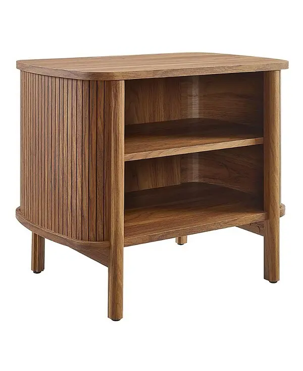 MODWAY Cadence Open Nightstand - Walnut