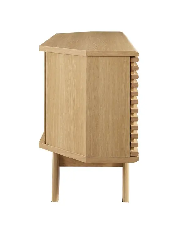 MODWAY Render 46 Corner Tv Stand - Oak