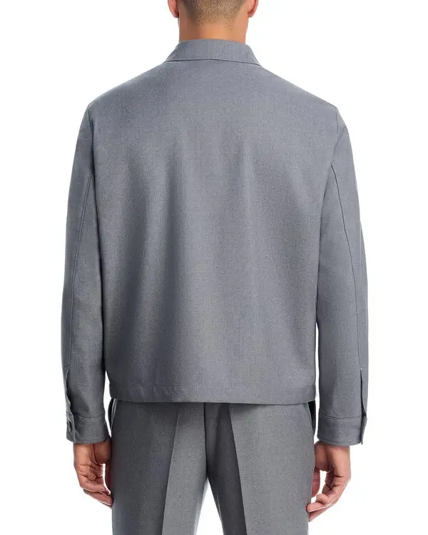 BOSS Relaxed-fit Jacket - Silver