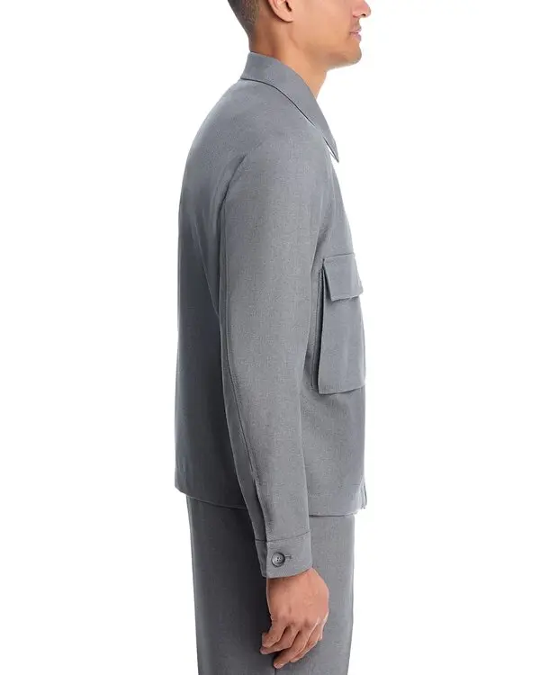 BOSS Relaxed-fit Jacket - Silver