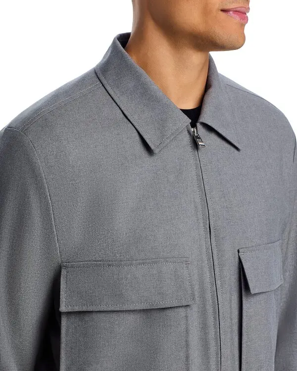 BOSS Relaxed-fit Jacket - Silver
