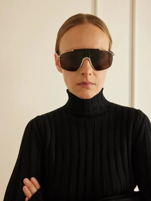 Alaïa Aviator-style Sunglasses