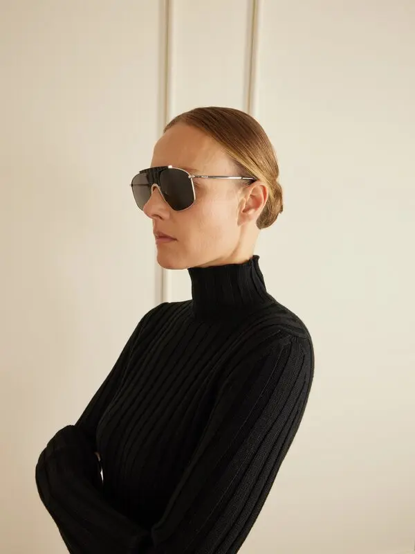 Alaïa Aviator-style Sunglasses